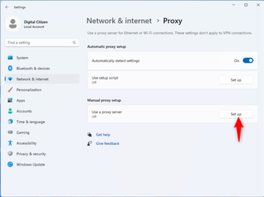 Windows 11 Proxy Setup: Manual and Automatic Methods Guide - Proxy302 Blog